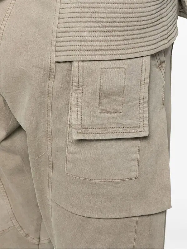 Rick Owens Drawstring Cargo Pants - Nude
