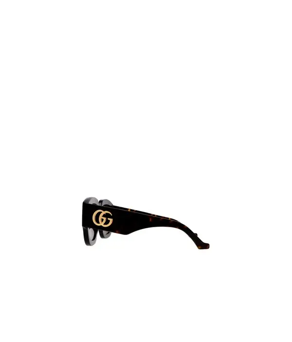 Gucci Double G Square Frame Sunglasses