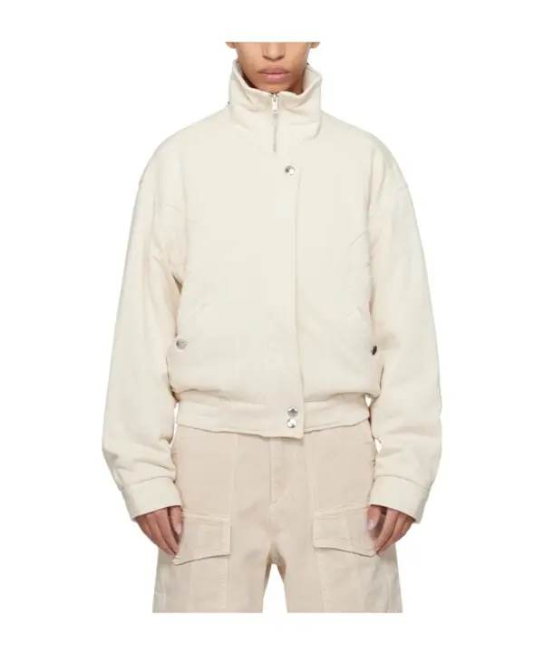 Isabel Marant Étoile Off- Paverti Bomber Jacket