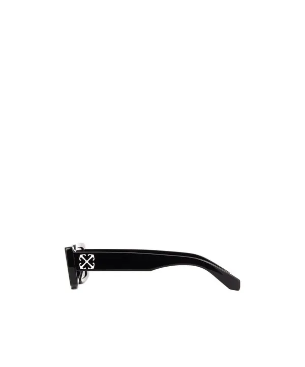 Off-White Square Frame Sunglasses With Logo Detail - Gray