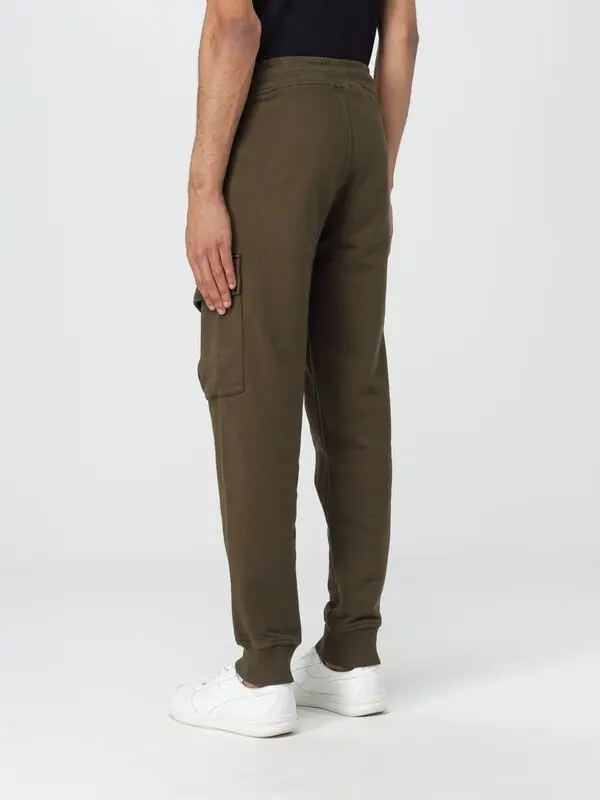 C.P. COMPANY Lens-detail Cotton Track Pants - Brown