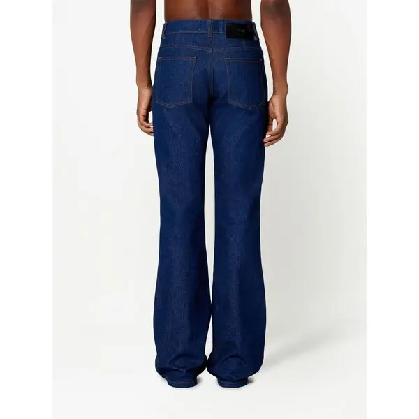 AMI Paris Flare Fit Low-rise Jeans
