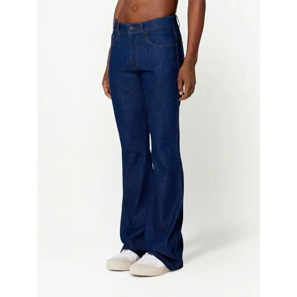 AMI Paris Flare Fit Low-rise Jeans
