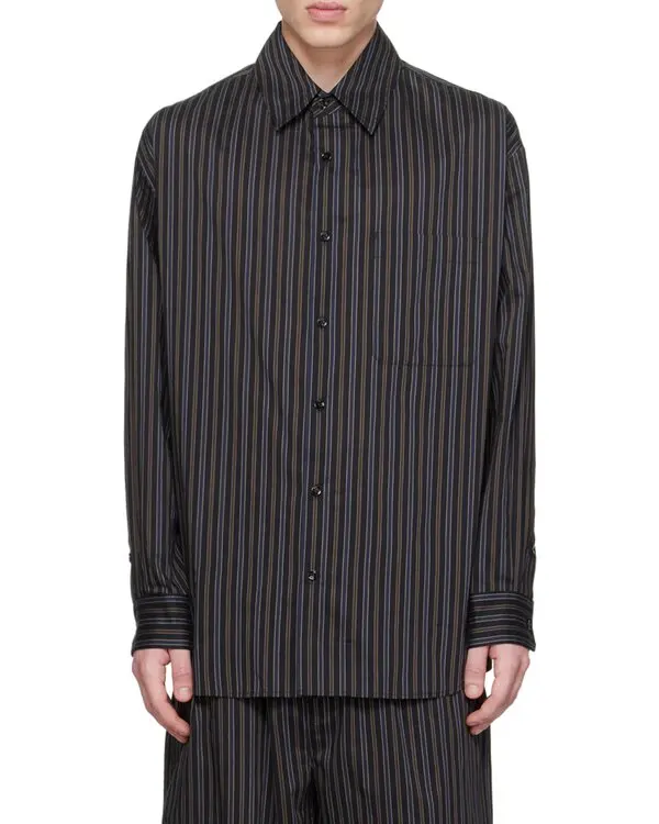 LEMAIRE Striped Regular Fit Shirt