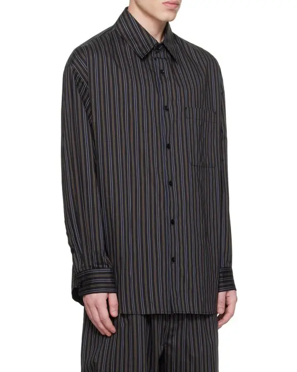 LEMAIRE Striped Regular Fit Shirt