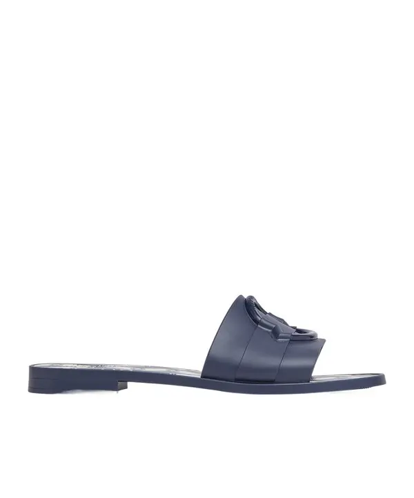 Moncler Patterned Slip-on Slides