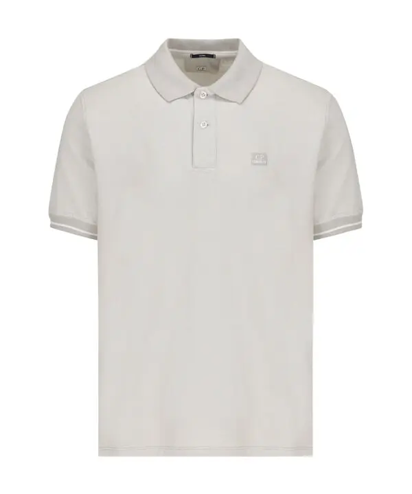 C.P. COMPANY Embroidered-logo Cotton Polo Shirt