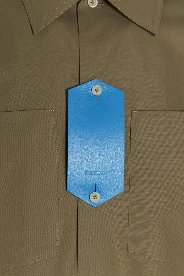 JIL SANDER Long-sleeve Cotton Shirt