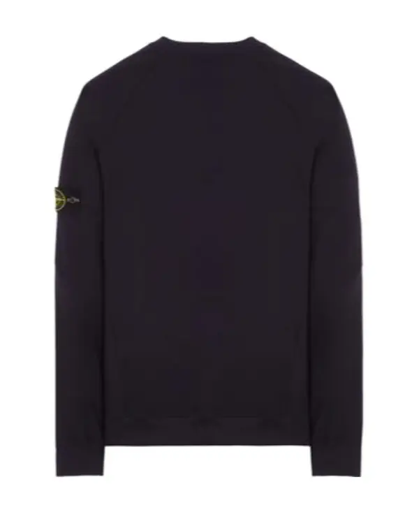 Stone Island Compass Motif Long Sleeve Sweatshirt