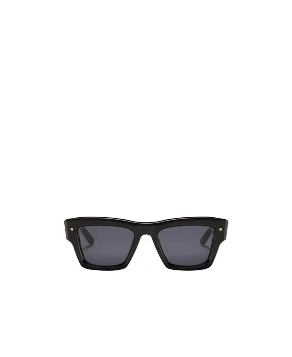Valentino Garavani Studded Logo Sunglasses - Black