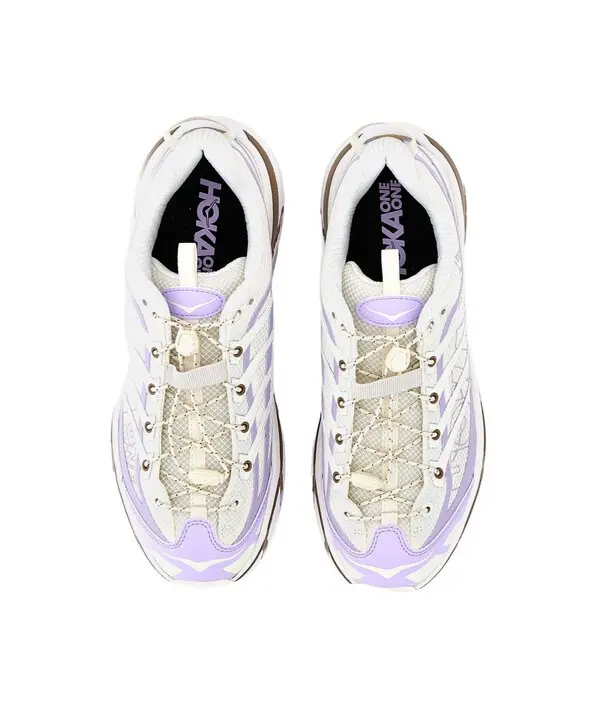 Hoka One One Round Toe Lace-up Sneakers