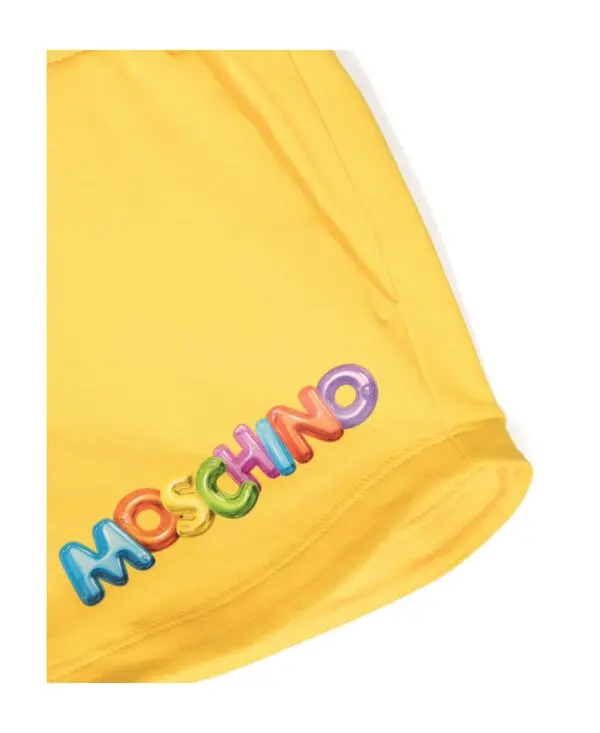 Moschino Print Stretch-cotton Shorts