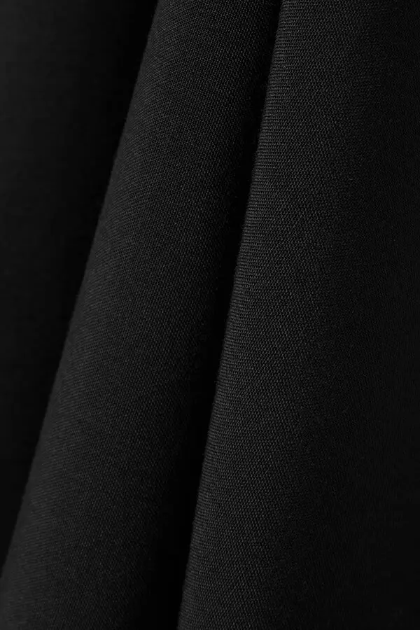 THE ROW Strapless Stretch Wool Dress With Front Twist Detail