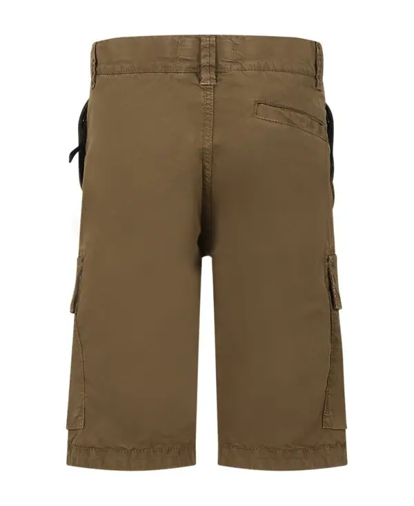Stone Island Logo Patch Cargo Shorts