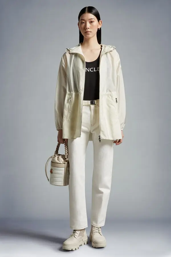 Moncler Hooded Jacket With Waterproof Finish