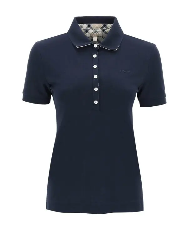 Barbour Buttoned Short Sleeved Polo Shirt
