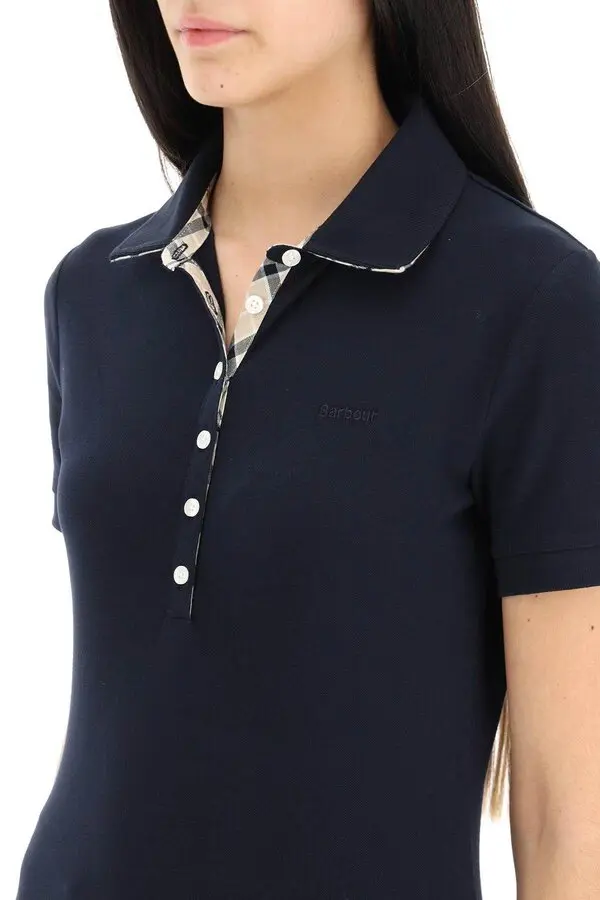 Barbour Buttoned Short Sleeved Polo Shirt