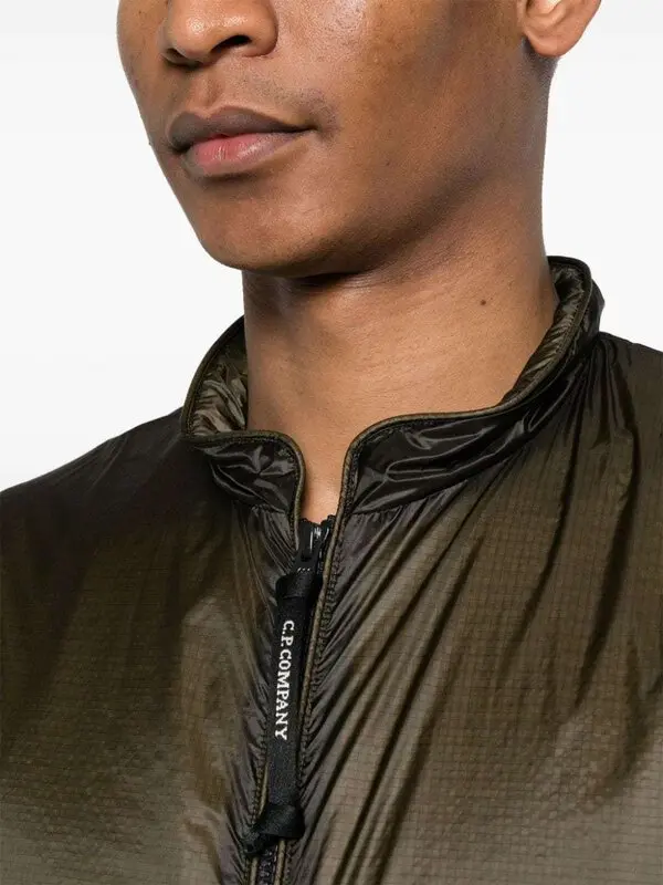 C.P. COMPANY Nada Shell Lens-detail Vest - Green