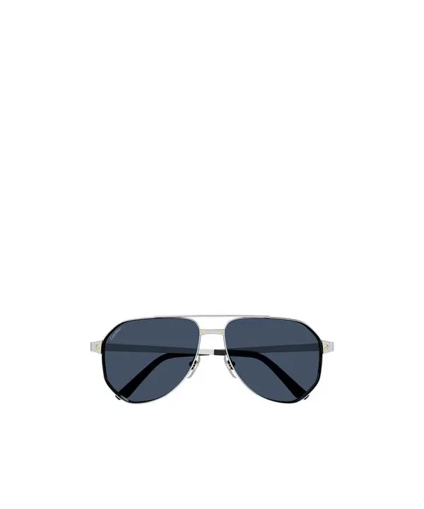 Cartier Pilot Frame Sunglasses - Blue