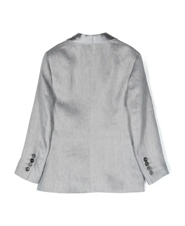 Brunello Cucinelli Single-breasted Linen Blazer