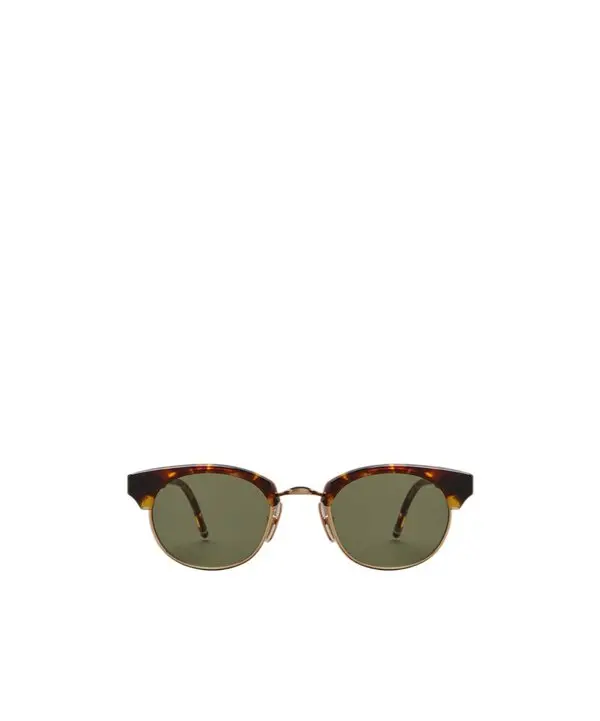 Thom Browne Round Frame Sunglasses - Green