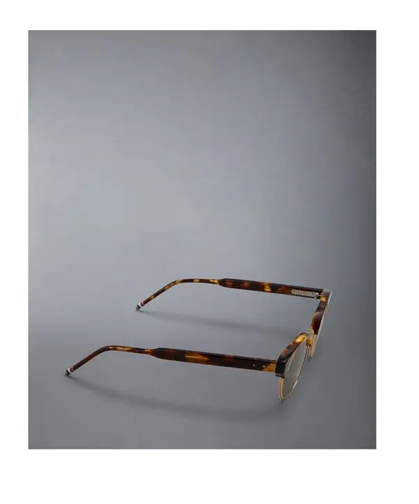 Thom Browne Round Frame Sunglasses