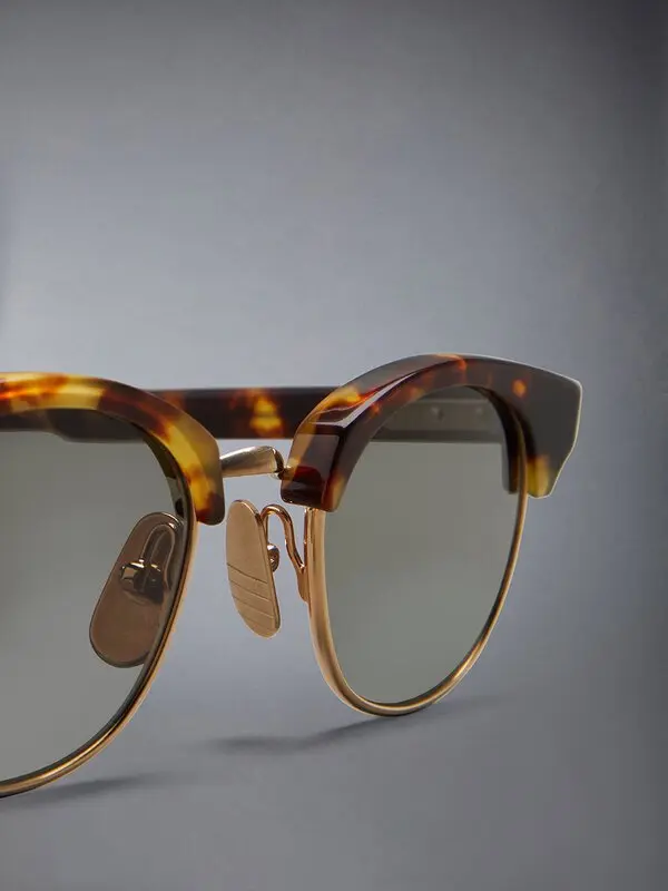 Thom Browne Round Frame Sunglasses