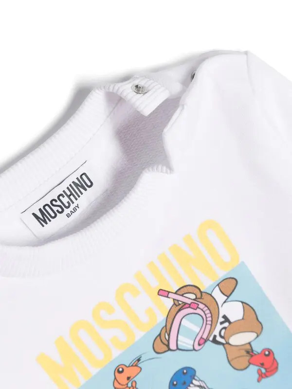 Moschino Teddy Bear Print Sweatshirt