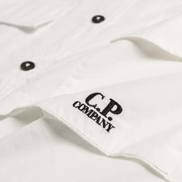 C.P. COMPANY Embroidered Logo Shirt