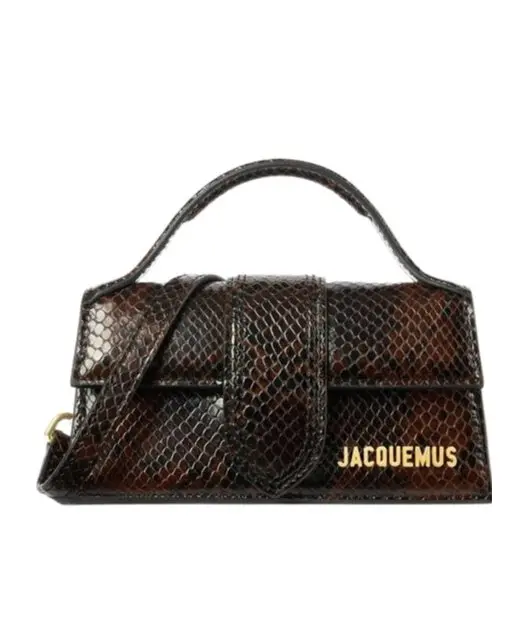 Jacquemus Embossed Logo Lettering Mini Shoulder Bag