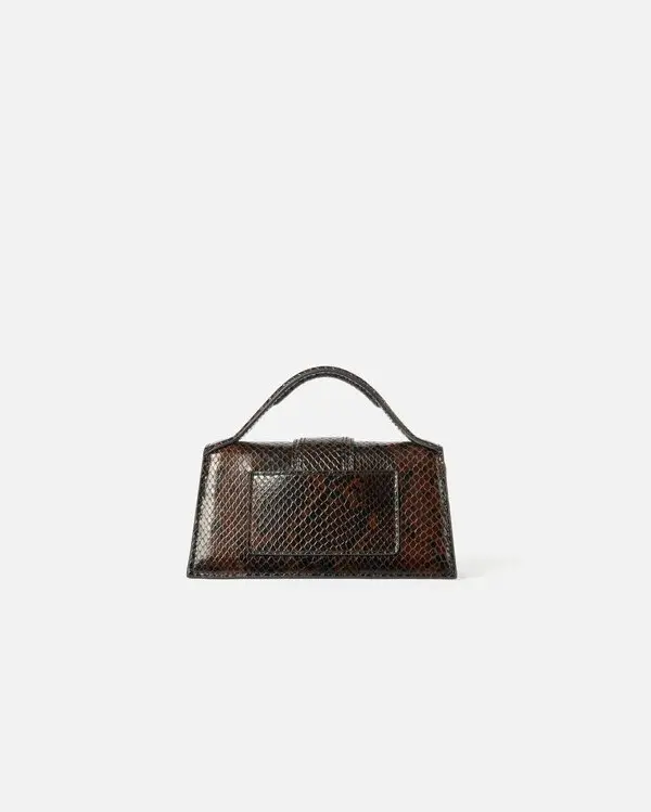 Jacquemus Embossed Logo Lettering Mini Shoulder Bag