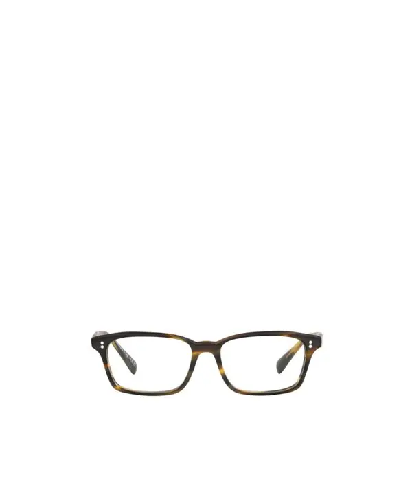 Oliver Spencer Edelson Rectangle-frame Glasses - Black