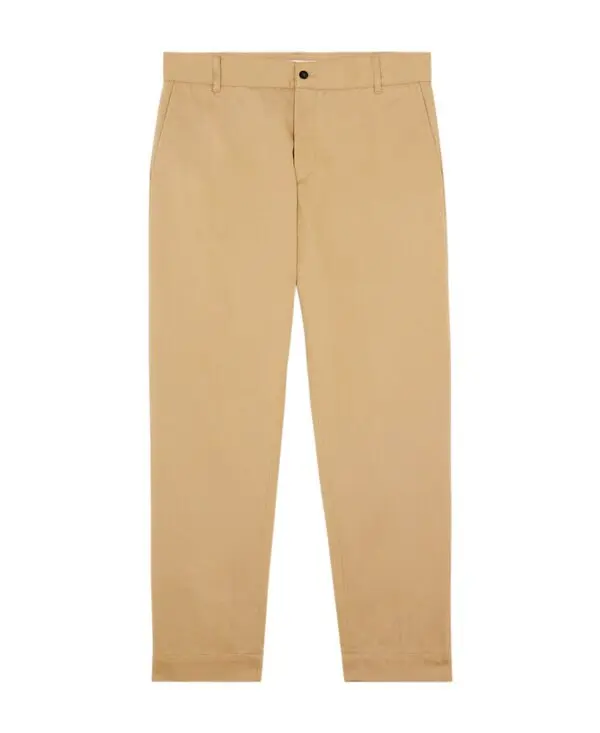 Maison Kitsuné Straight-leg Cropped Tailored Trousers