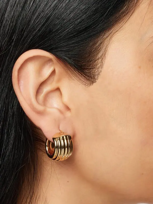 FERRAGAMO Gancio Hoop Earrings