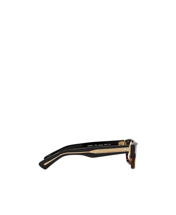 Oliver Spencer Tortoiseshell-effect Rectangle Frame Glasses