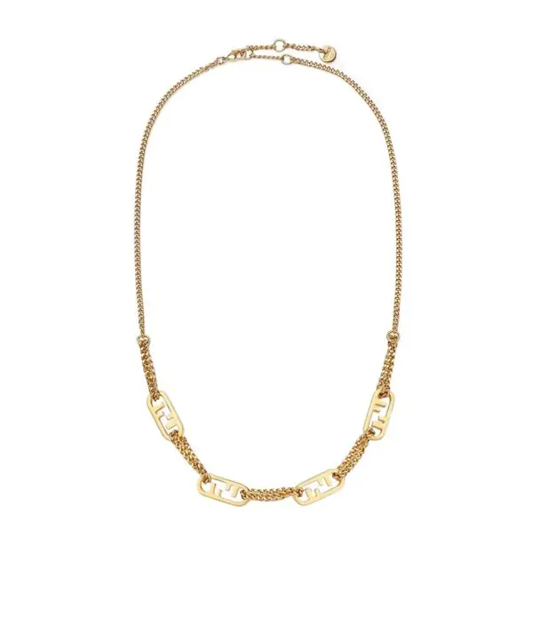 Fendi O'lock Necklace - Yellow