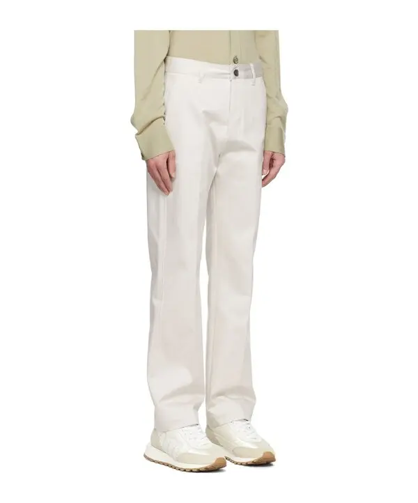 Ami Straight-leg Cotton Trousers