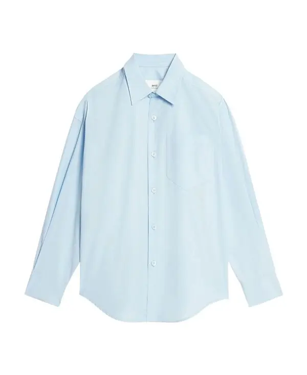 Ami Chest Pocket Long-sleeved Shirt