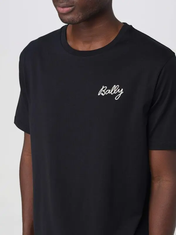 Bally Logo Embroidered Crewneck T-shirt