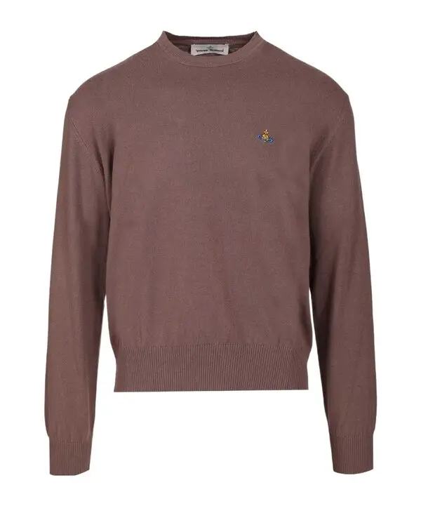 VIVIENNE WESTWOOD Crew Neck Long Sleeve Sweater
