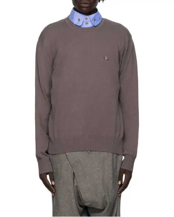 VIVIENNE WESTWOOD Crew Neck Long Sleeve Sweater