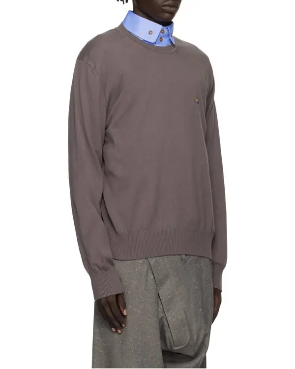 VIVIENNE WESTWOOD Crew Neck Long Sleeve Sweater
