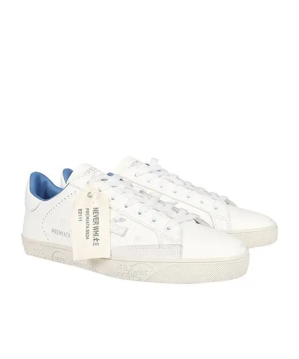 Premiata Round Toe Lace-up Sneakers