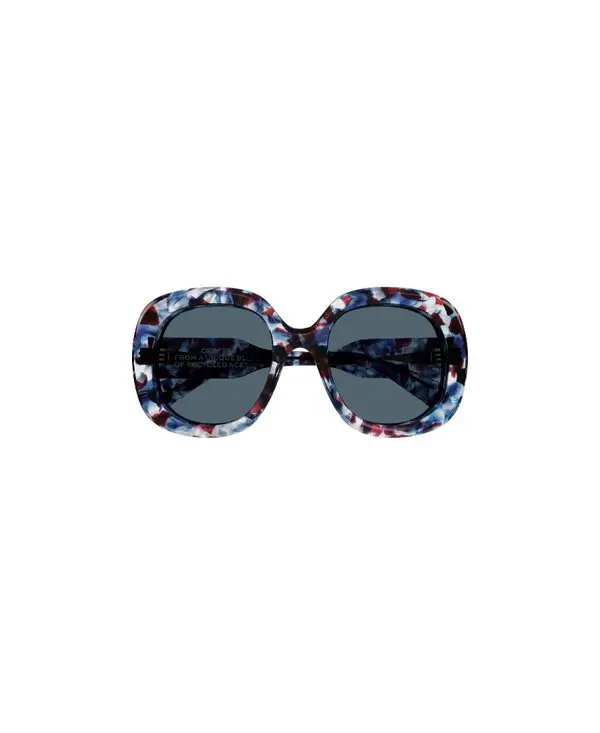 Chloé Eyewear Round Frame Sunglasses - Blue