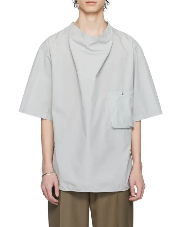 LEMAIRE Short-sleeved Draped T-shirt