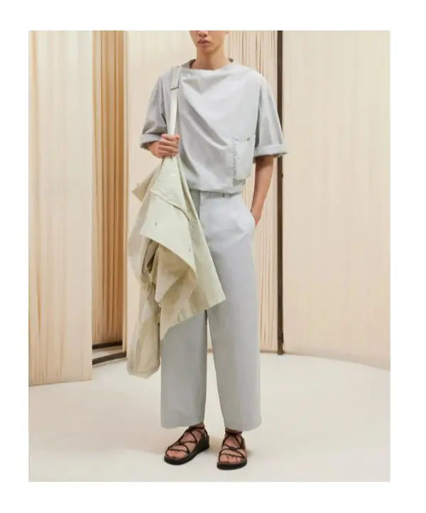 LEMAIRE Short-sleeved Draped T-shirt