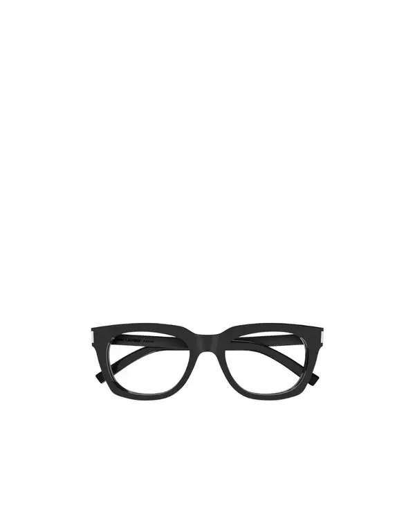 Saint Laurent Rectangle Frame Eyeglasses - Green