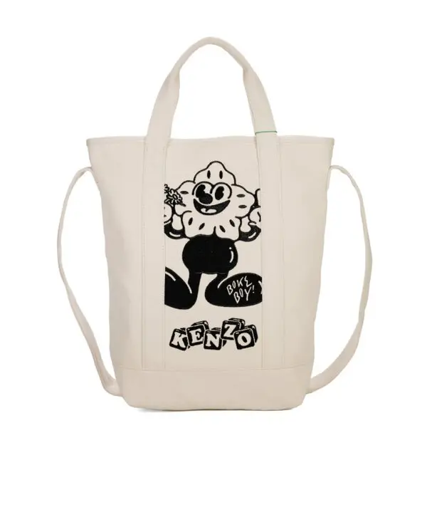 Kenzo Tote Bag With Logo Detail
