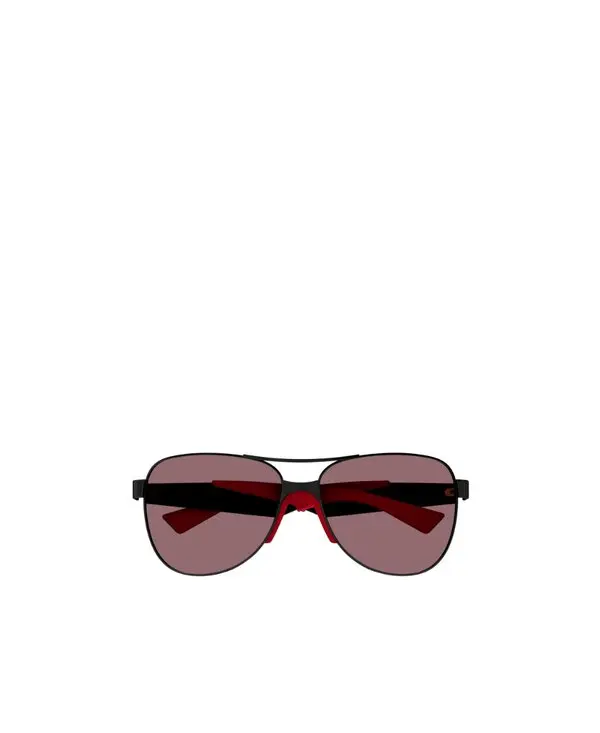Bottega Veneta Aviator Frame Sunglasses - Gray