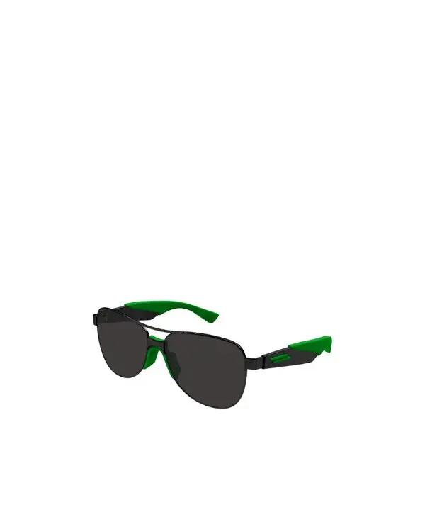 Bottega Veneta Aviator Sunglasses - Black